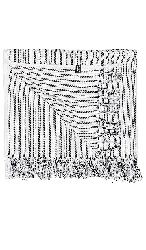 SLOWTIDE Koko Turkish Towel - Black