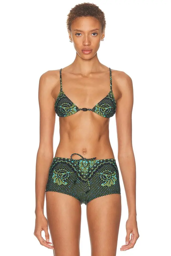 TROPIC OF C Equator Bikini Top - Sand Block