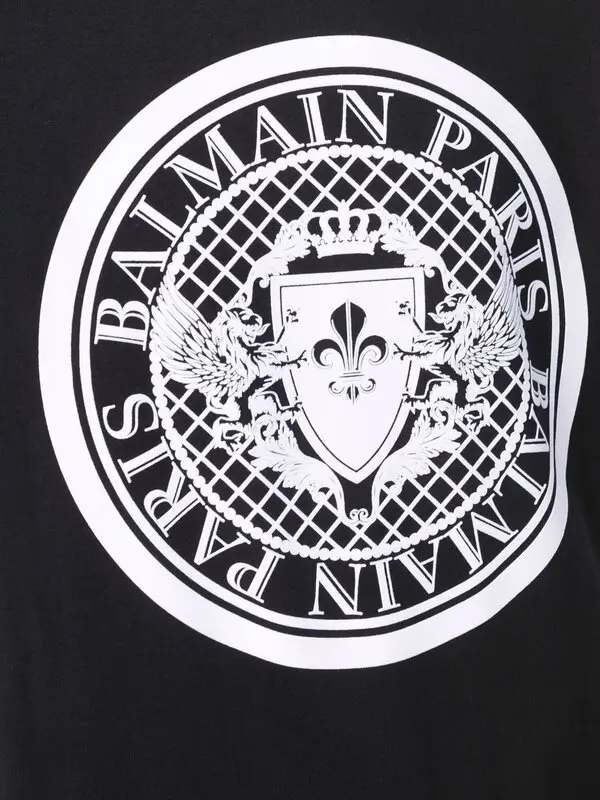 Balmain Logo-print T-shirt - Black