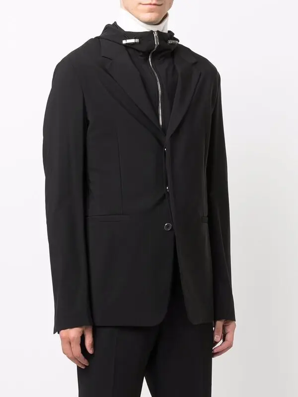 Givenchy Single-breasted Layered Blazer