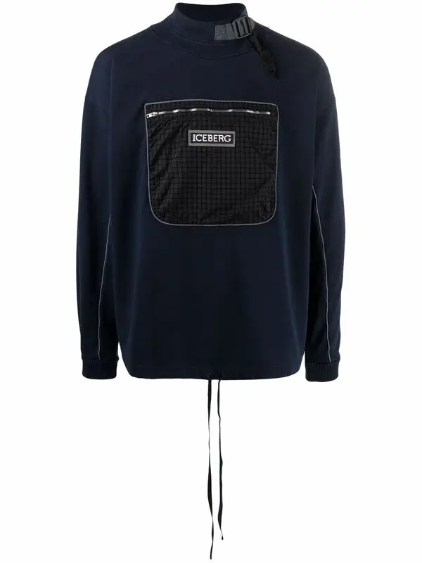 Iceberg Mock-neck Sweatshirt