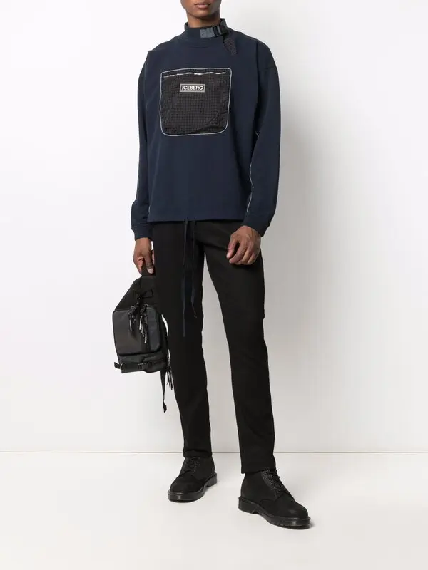 Iceberg Mock-neck Sweatshirt