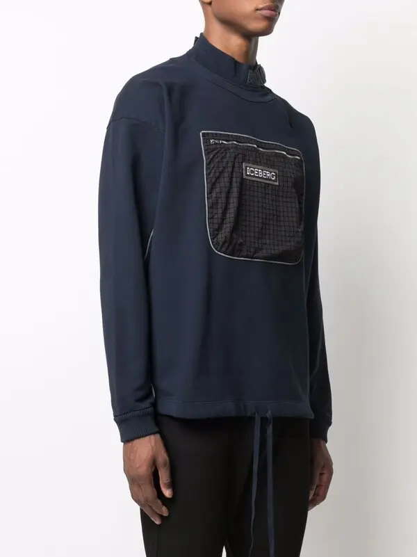 Iceberg Mock-neck Sweatshirt