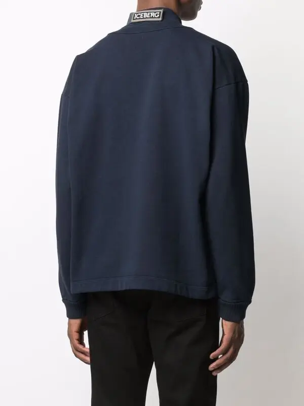 Iceberg Mock-neck Sweatshirt