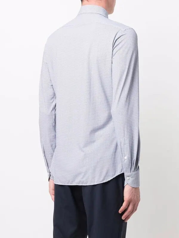 XACUS Check-print Button-up Shirt