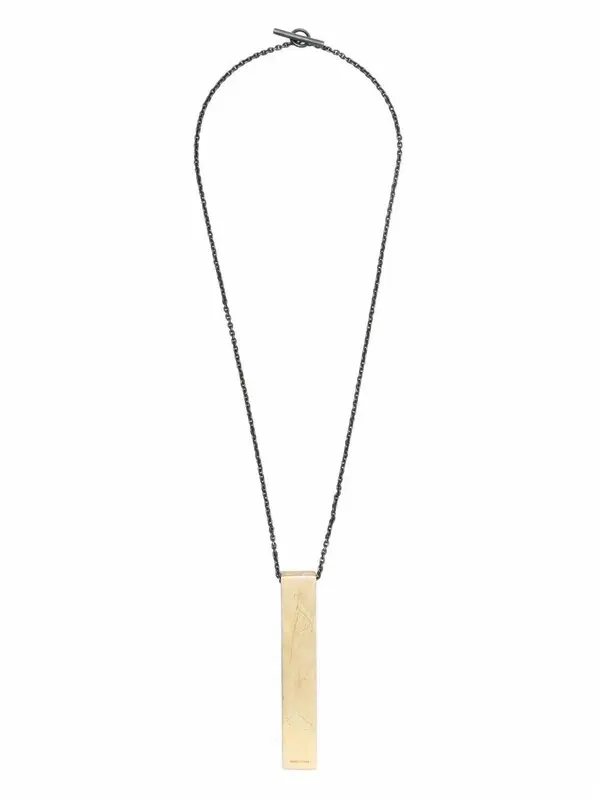 PARTS OF FOUR Wedge Pendant Necklace