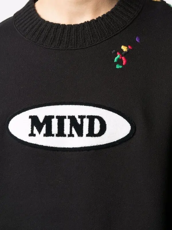 Palm Angels X Missoni Patch-detail Crew-neck Jumper