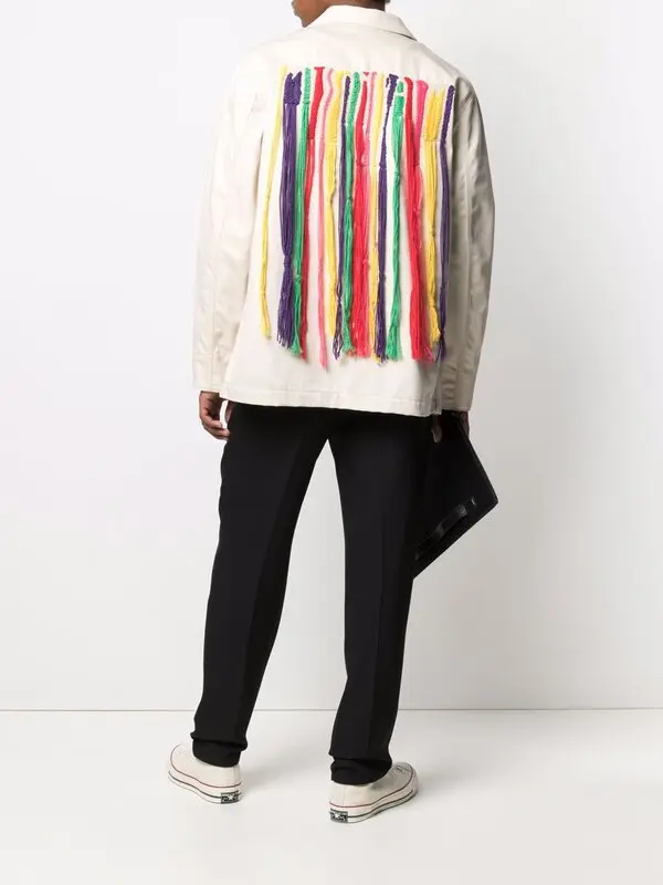 Palm Angels X Missoni Melting Logo Denim Chore Jacket