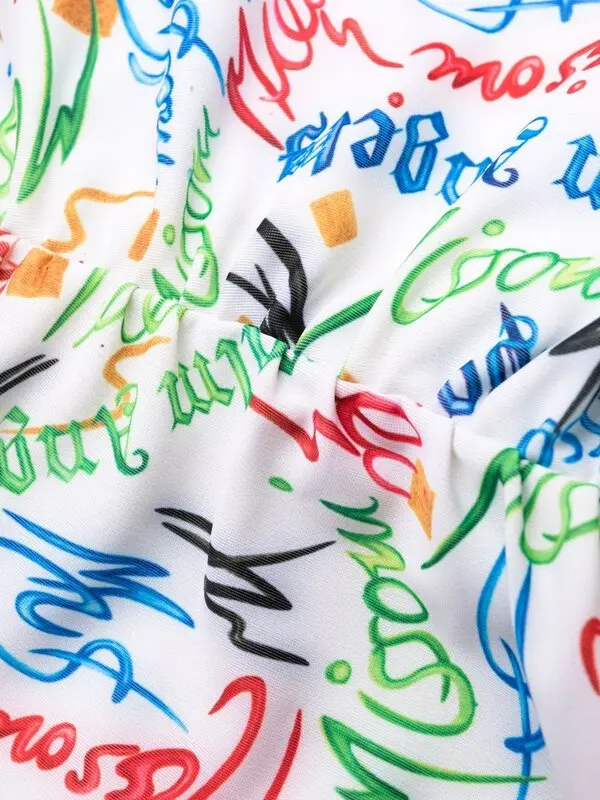 Palm Angels X Missoni Scribble-logo Bikini Bottoms
