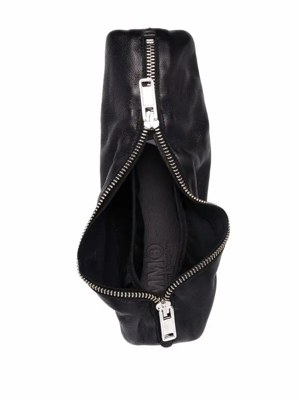 Maison Margiela Pencil Case Ballerina Shoes In Black - 50% Off