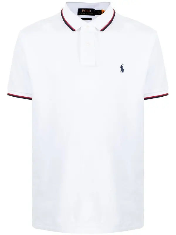 Polo Ralph Lauren Logo-embroidered Polo Shirt - White