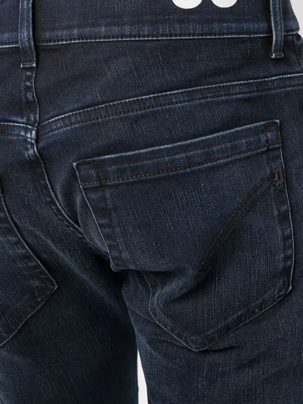 DONDUP Slim-fit Faded Jeans - Blue