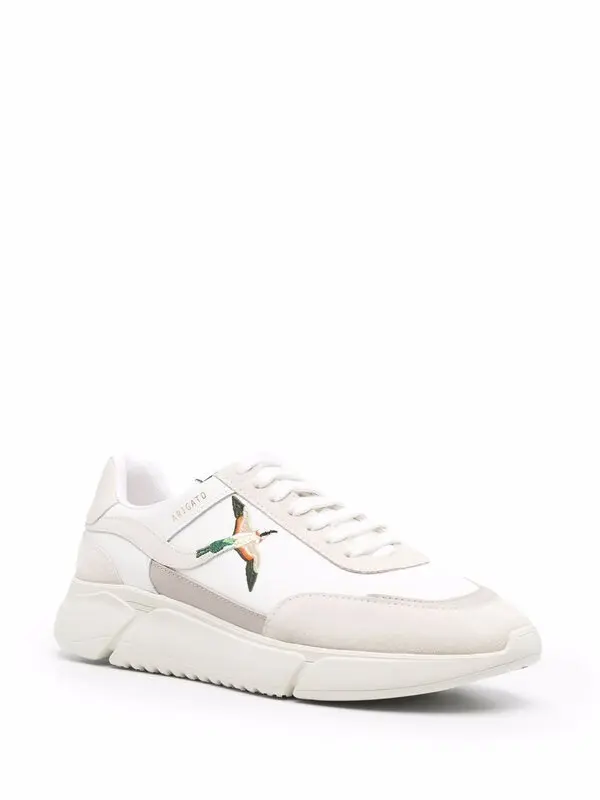 Axel Arigato Suede-panelled Low-top Sneakers