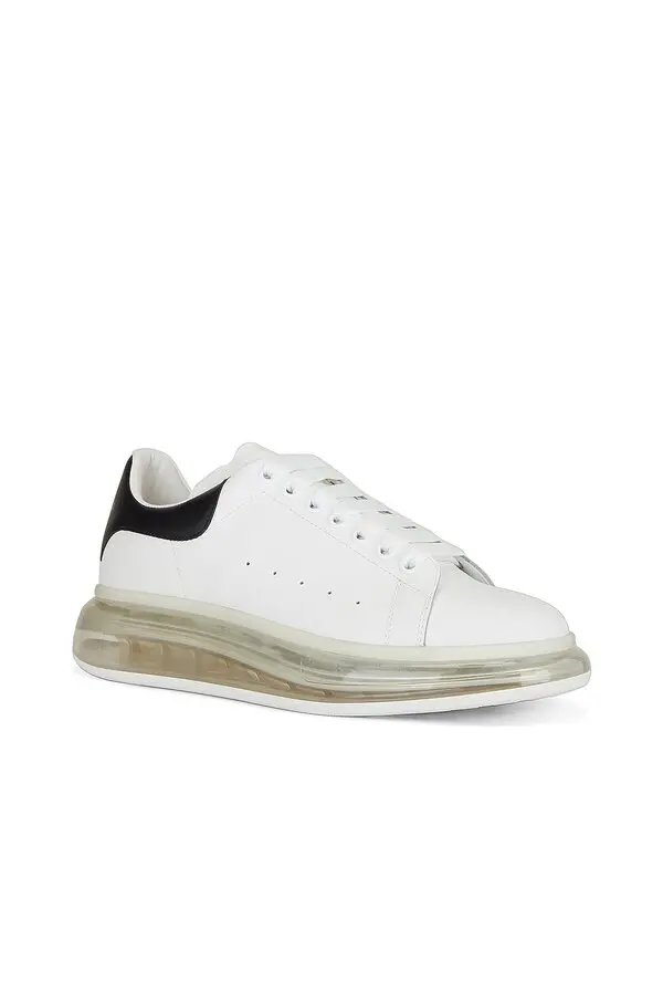 Alexander McQueen Oversized Sneaker - White & Black