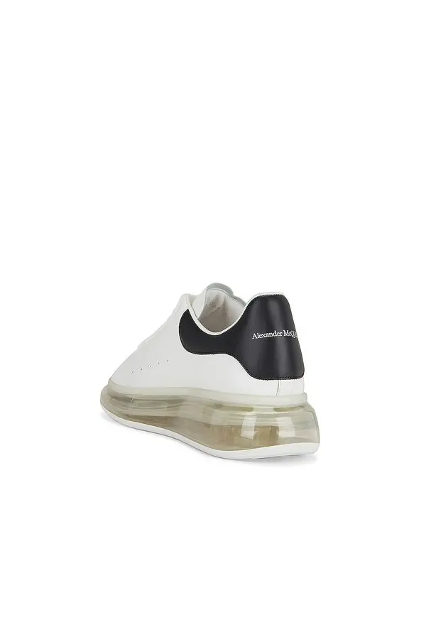 Alexander McQueen Oversized Sneaker - White & Black