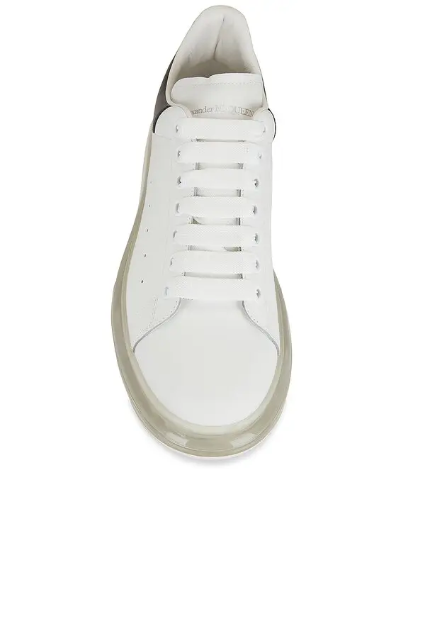 Alexander McQueen Oversized Sneaker - White & Black