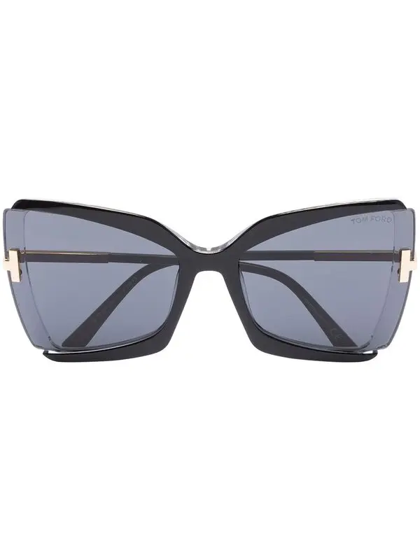 TOM FORD Gia Cat-eye Sunglasses - Black