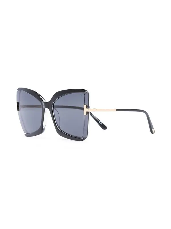 TOM FORD Gia Cat-eye Sunglasses - Black