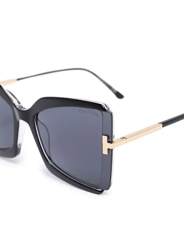 TOM FORD Gia Cat-eye Sunglasses - Black