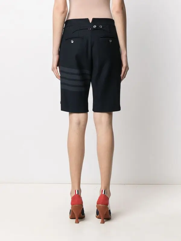 Thom Browne 4-bar Stripe Twill Shorts