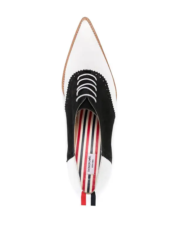 Thom Browne Lace-up 50mm Heeled Pumps
