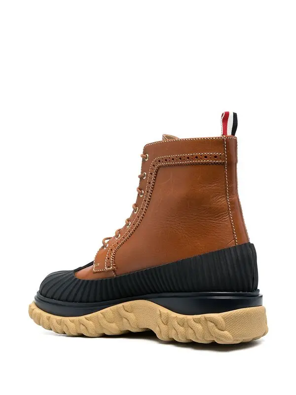 Thom Browne Duck Longwing Combat Boots