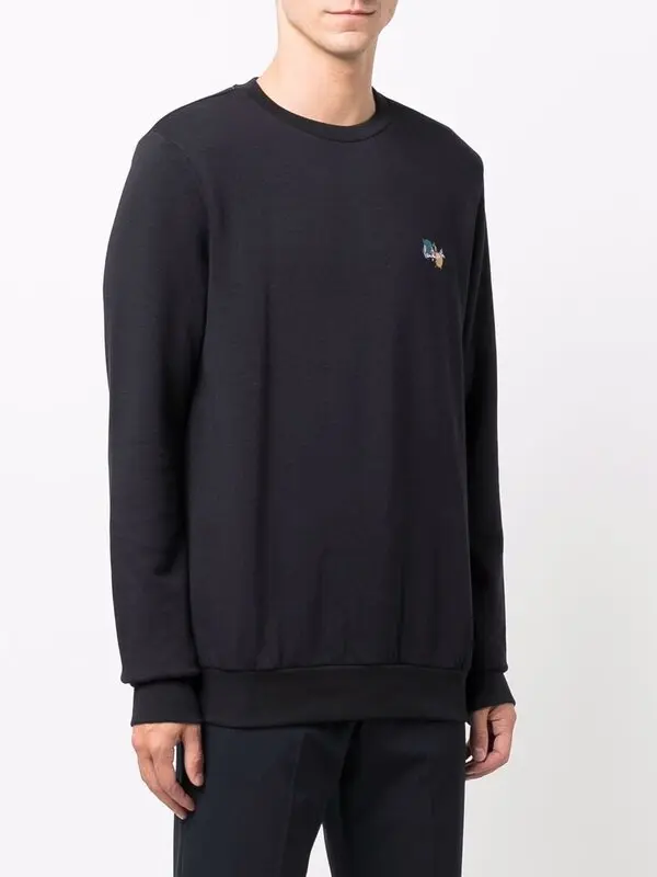 Paul Smith Splatter Print Sweatshirt - Blue