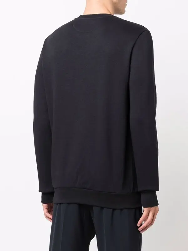 Paul Smith Splatter Print Sweatshirt - Blue