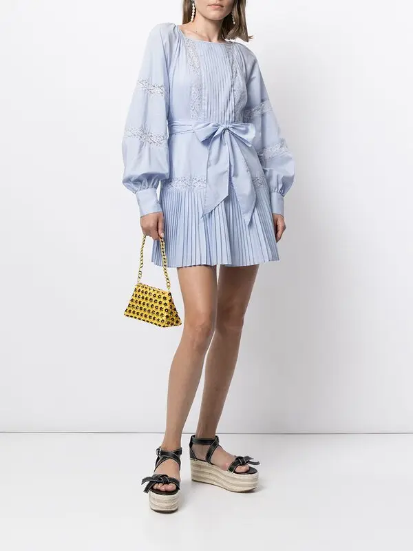 Alice Mccall Blissful Song Mini Dress In Blue - 32% Off | Editorialist