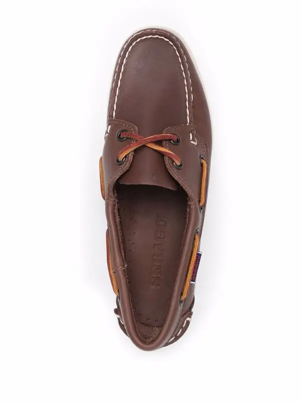 SEBAGO Lace-up Leather Loafers