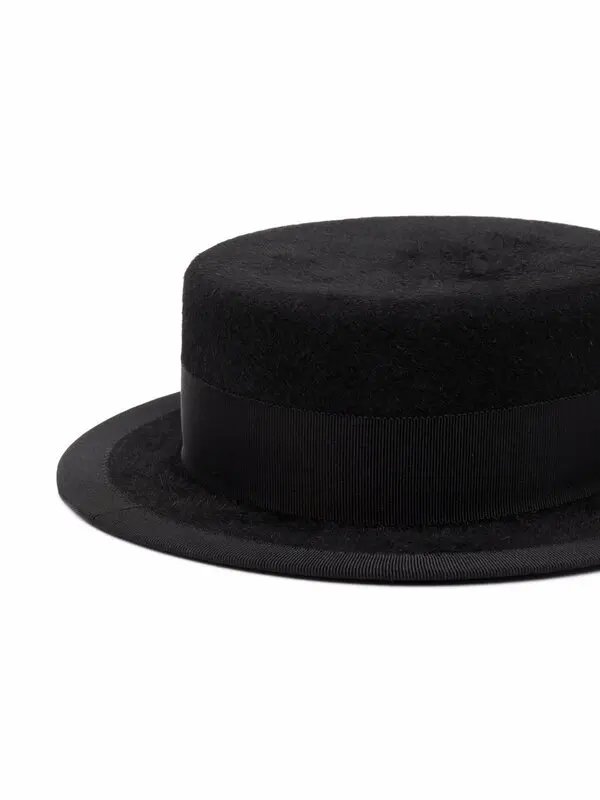 Ruslan Baginskiy Canotier Felted Hat