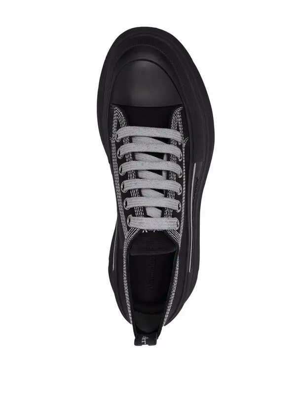 Alexander McQueen Tread Slick Lace-up Sneakers