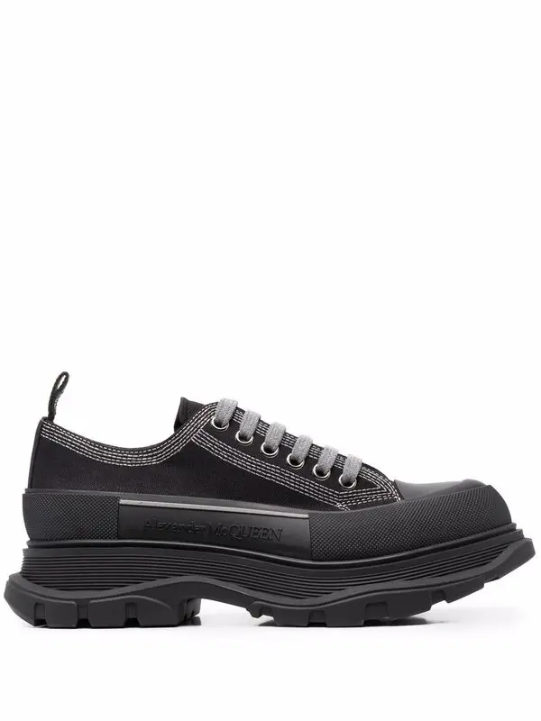 Alexander McQueen Tread Slick Lace-up Sneakers