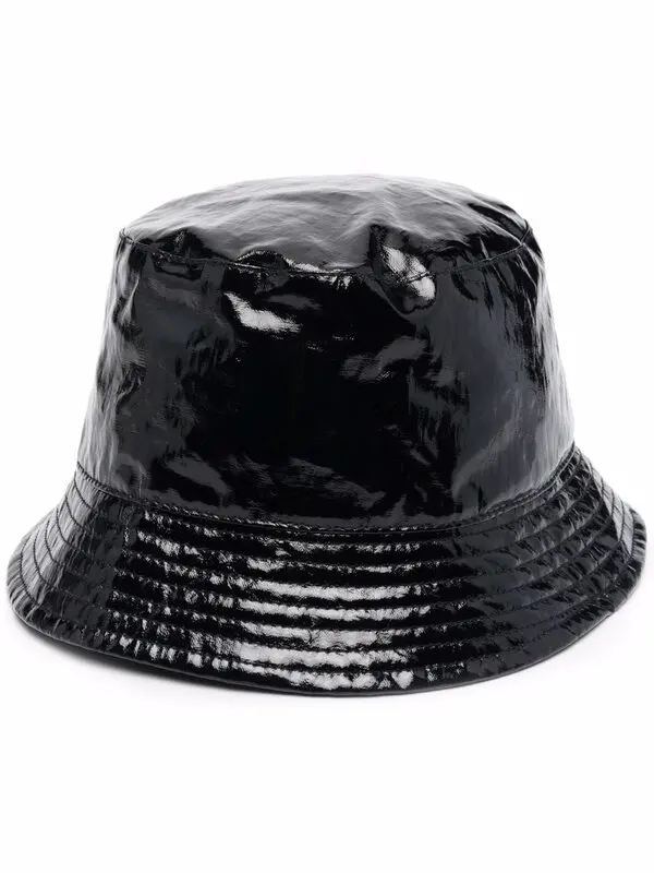 Isabel Marant Logo-embroidered Bucket Hat - Black