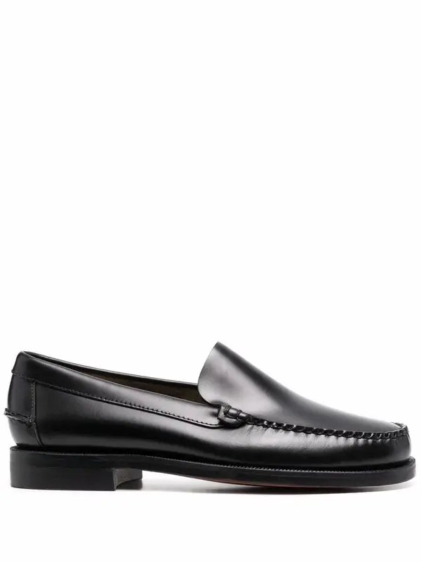 SEBAGO Polished Leather Loafers