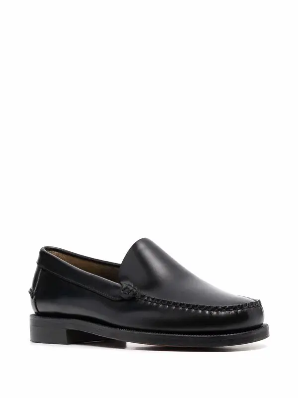 SEBAGO Polished Leather Loafers