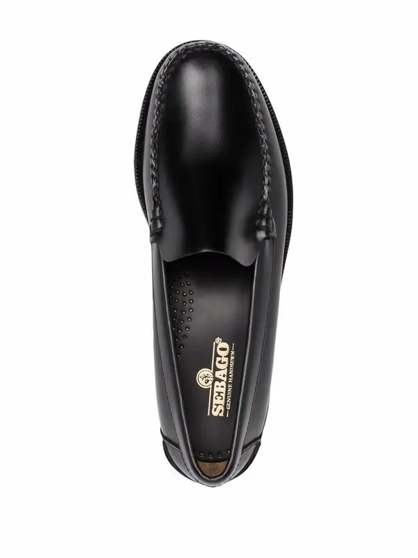 SEBAGO Polished Leather Loafers