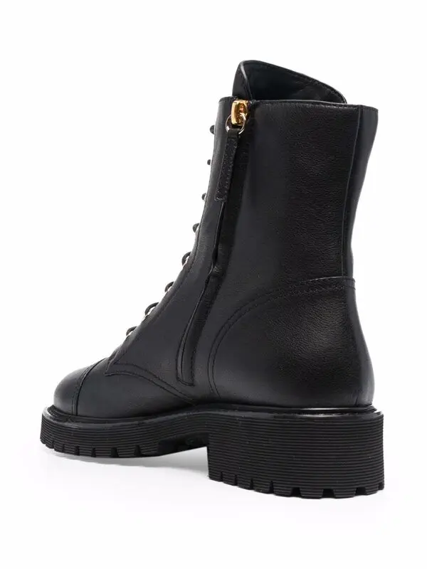 GIUSEPPE ZANOTTI Nevada Leather Ankle Boots
