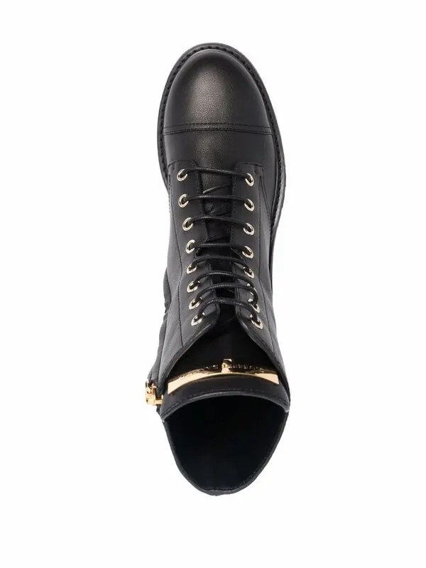 GIUSEPPE ZANOTTI Nevada Leather Ankle Boots