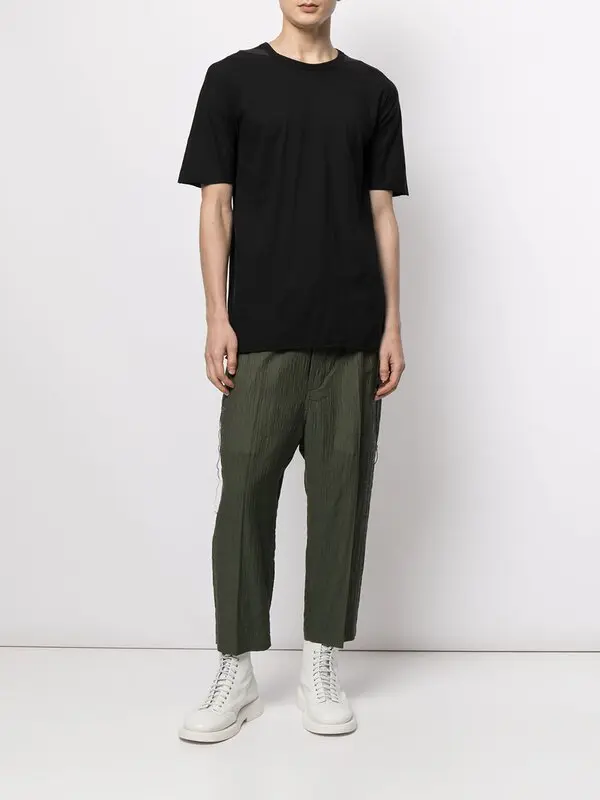 ISAAC SELLAM EXPERIENCE Tape-detail Short-sleeved T-shirt