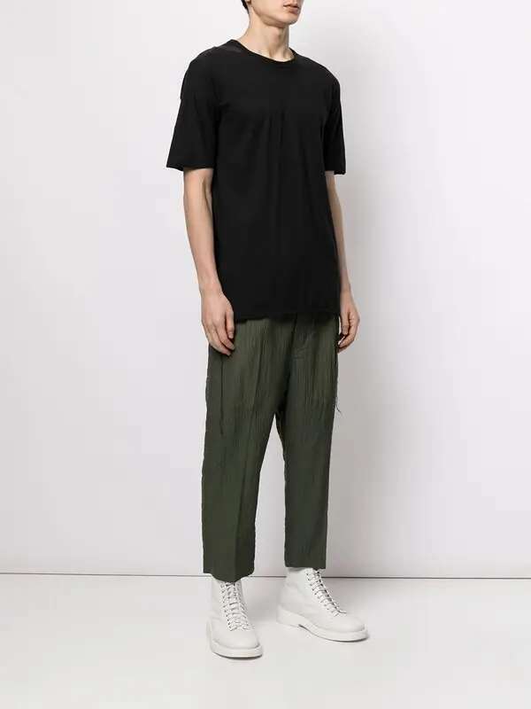 ISAAC SELLAM EXPERIENCE Tape-detail Short-sleeved T-shirt