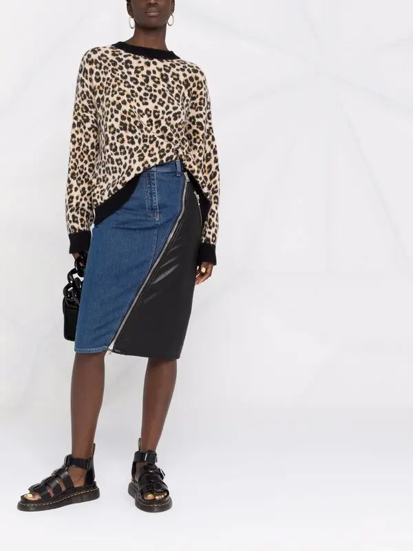 Moschino Asymmetric-design Skirt