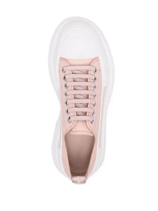 Alexander McQueen Tread Slick Lace-up Sneakers