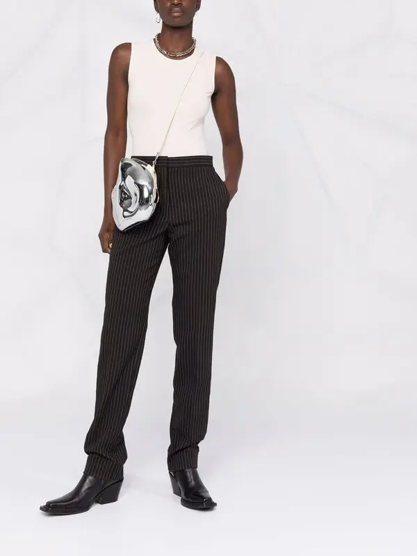MAISON MARGIELA Sleeveless Jersey Bodysuit - Neutrals