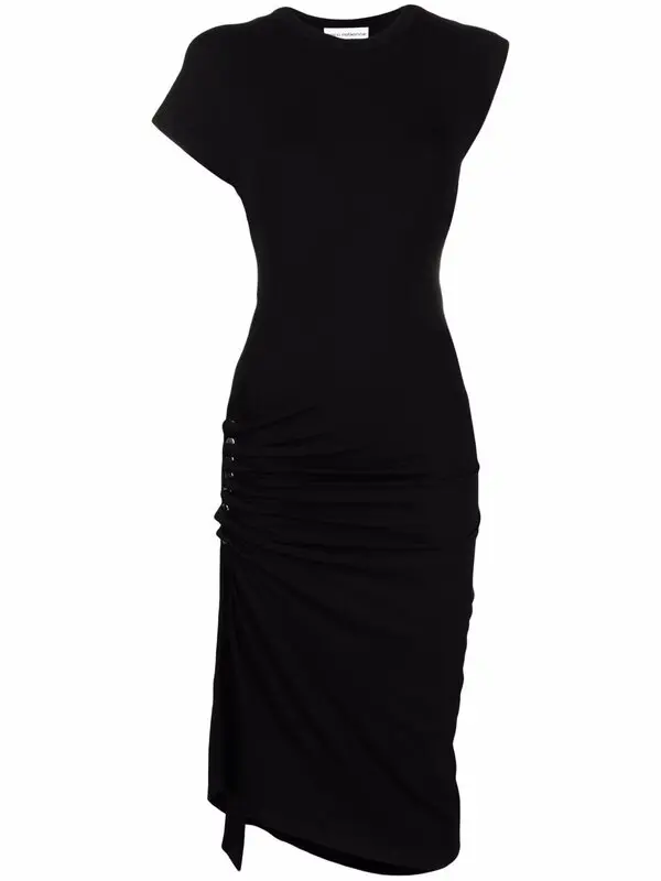 Rabanne Asymmetric Midi Dress