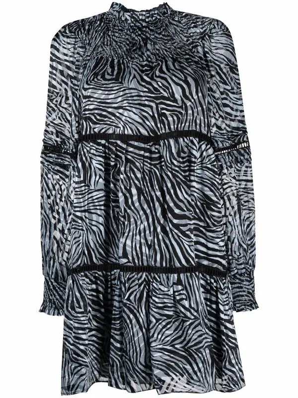 Michael Kors Zebra Print Mini Dress
