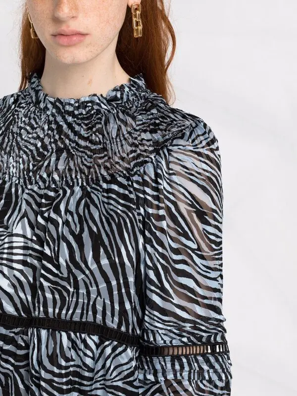 Michael Kors Zebra Print Mini Dress