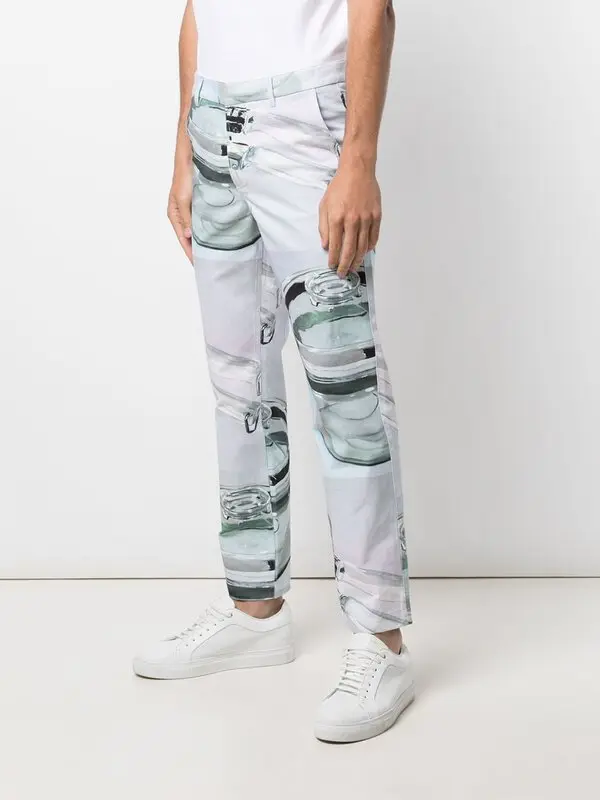 Rochambeau X Nick Farhi Pyrex-print Trousers