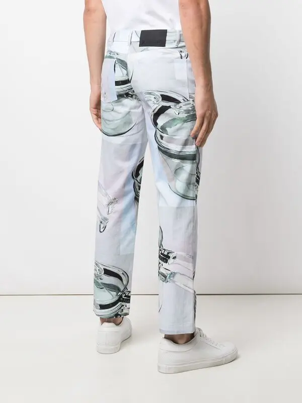 Rochambeau X Nick Farhi Pyrex-print Trousers