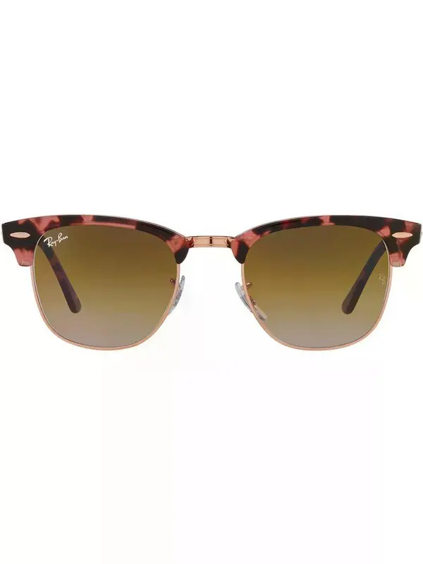 Ray-ban Clubmaster D-frame Sunglasses - Pink